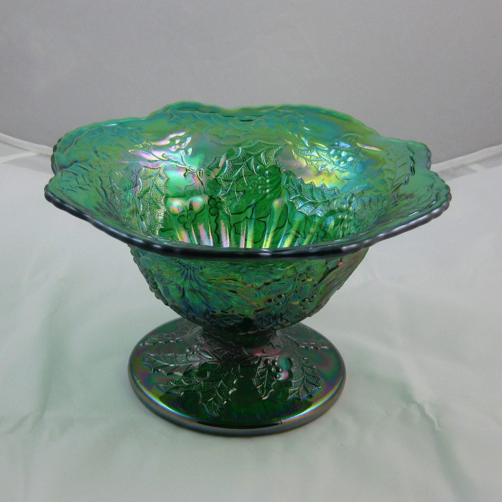 Antique Dugan Cosmos Variant Amethyst Carnival Glass ICS Odd Shaped ...