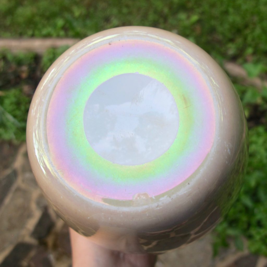 Antique Imperial Marigold Milkglass Lead Lustre Iridescent Art Glass ...