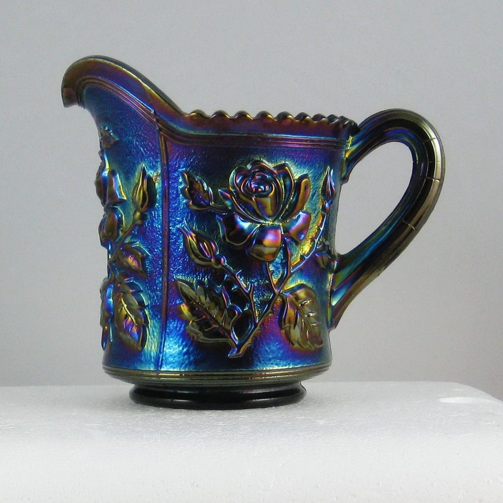 Antique Imperial Purple Ripple Carnival Glass Vase – Carnival Glass