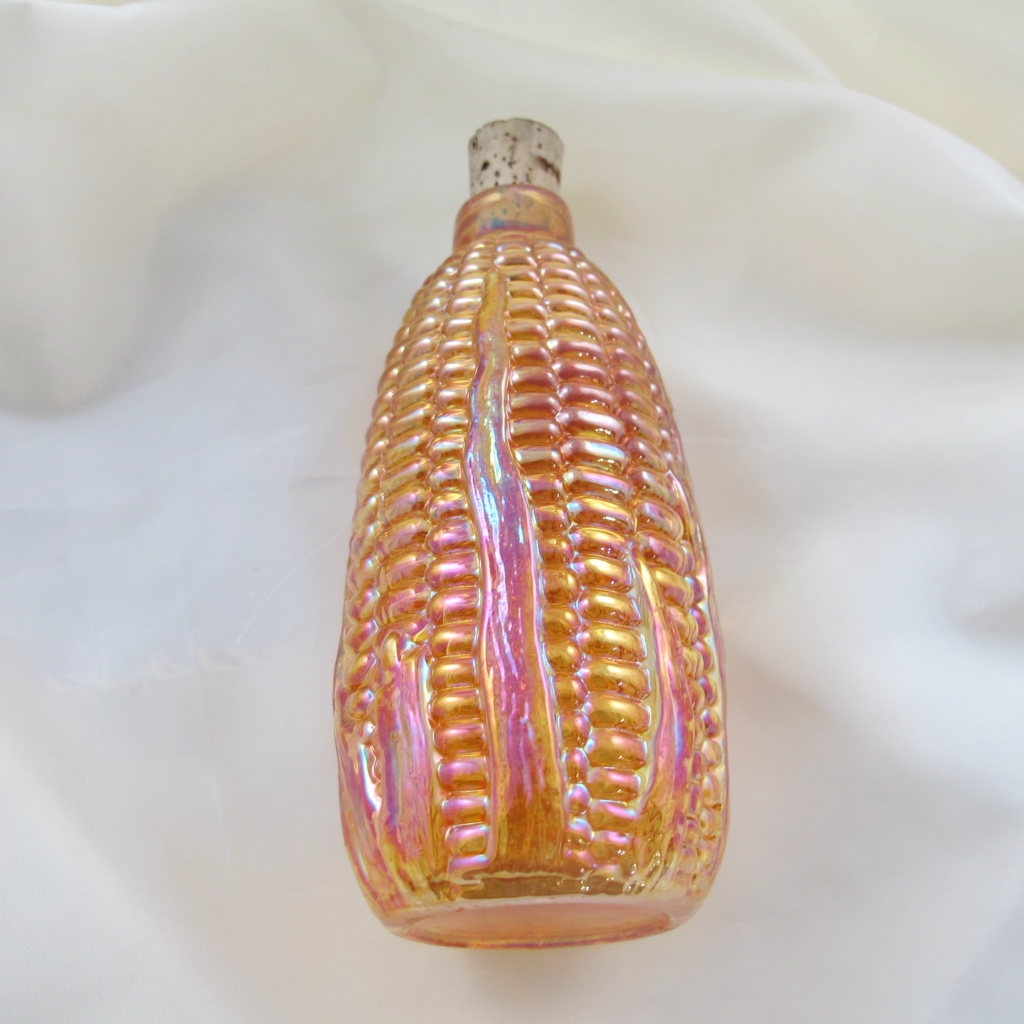 Antique Imperial Marigold Carnival Glass Corn Bottle – Carnival Glass