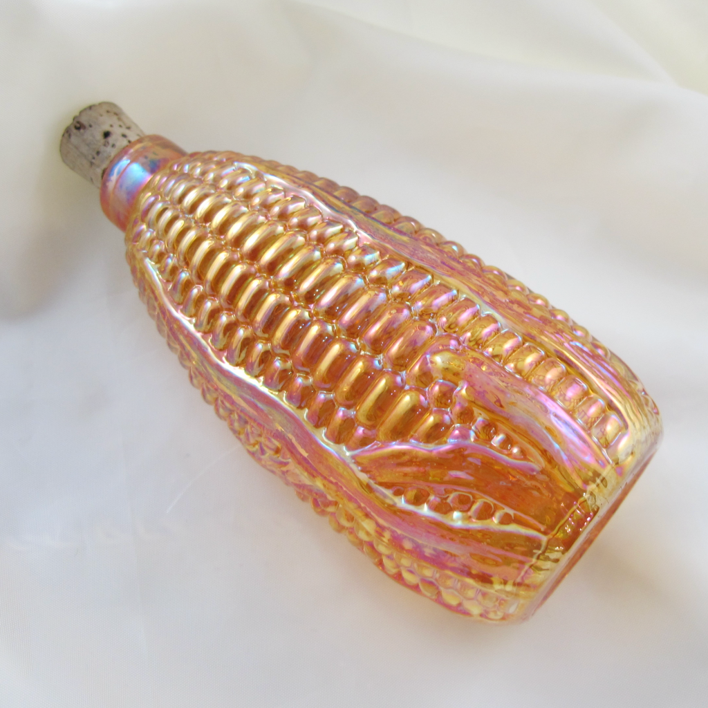 Antique Imperial Marigold Carnival Glass Corn Bottle – Carnival Glass