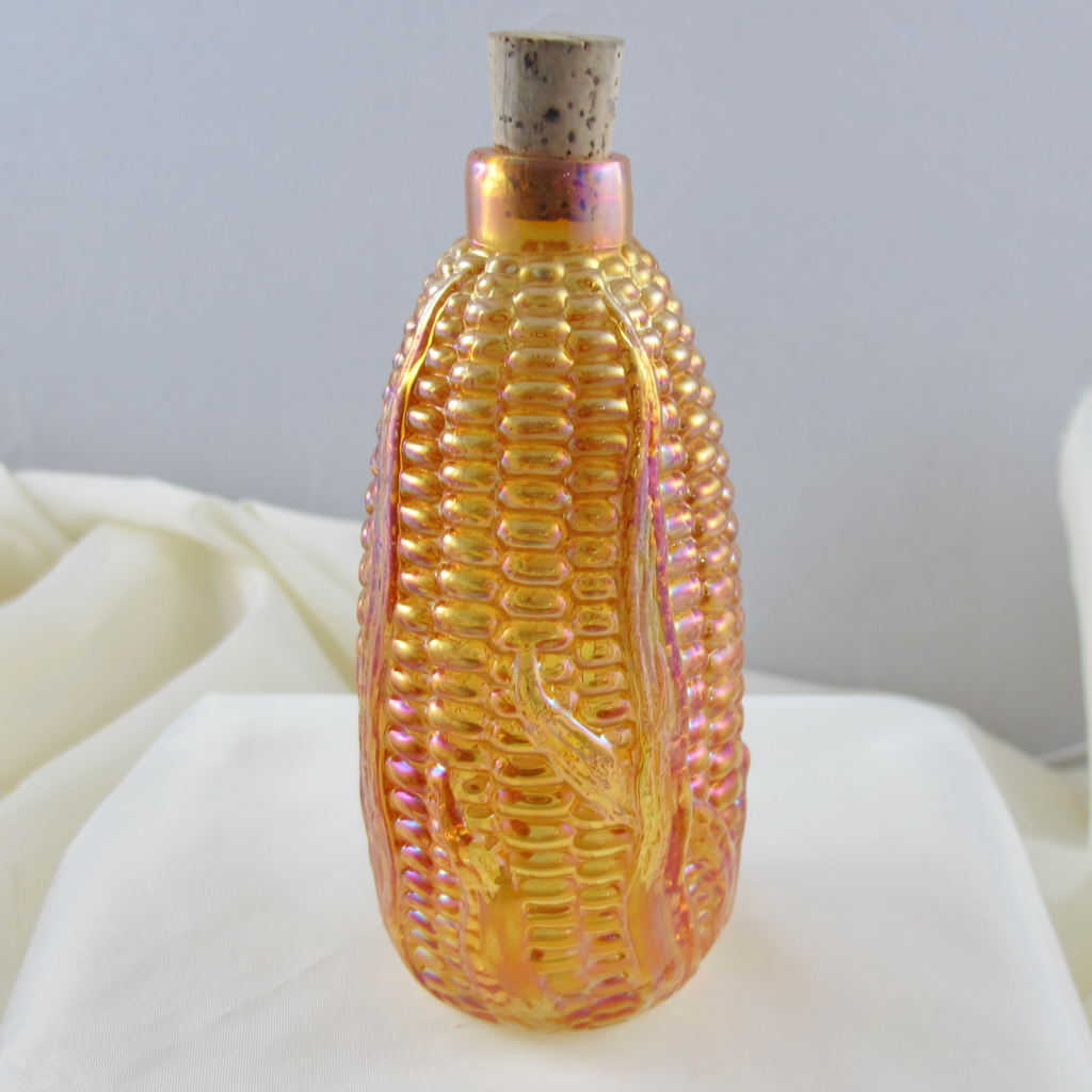 Antique Imperial Marigold Carnival Glass Corn Bottle – Carnival Glass