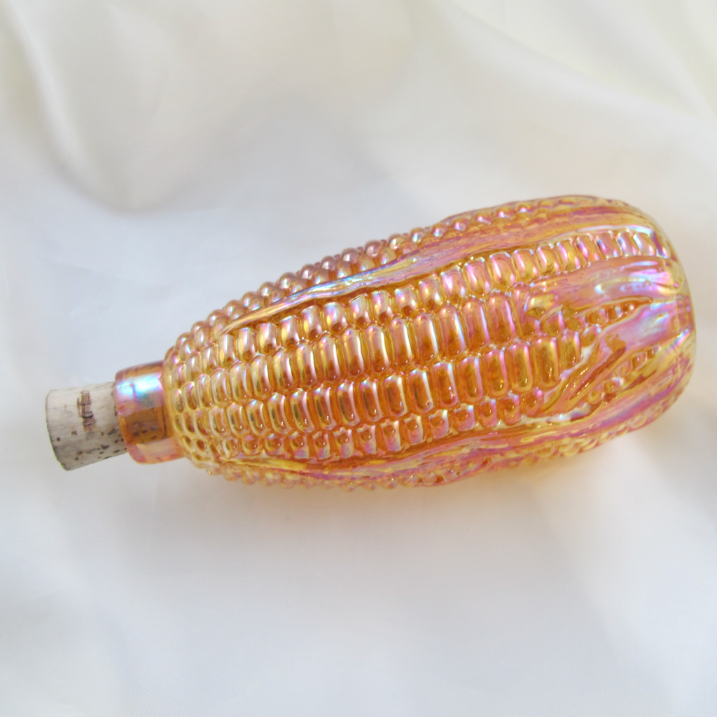 Antique Imperial Marigold Carnival Glass Corn Bottle – Carnival Glass