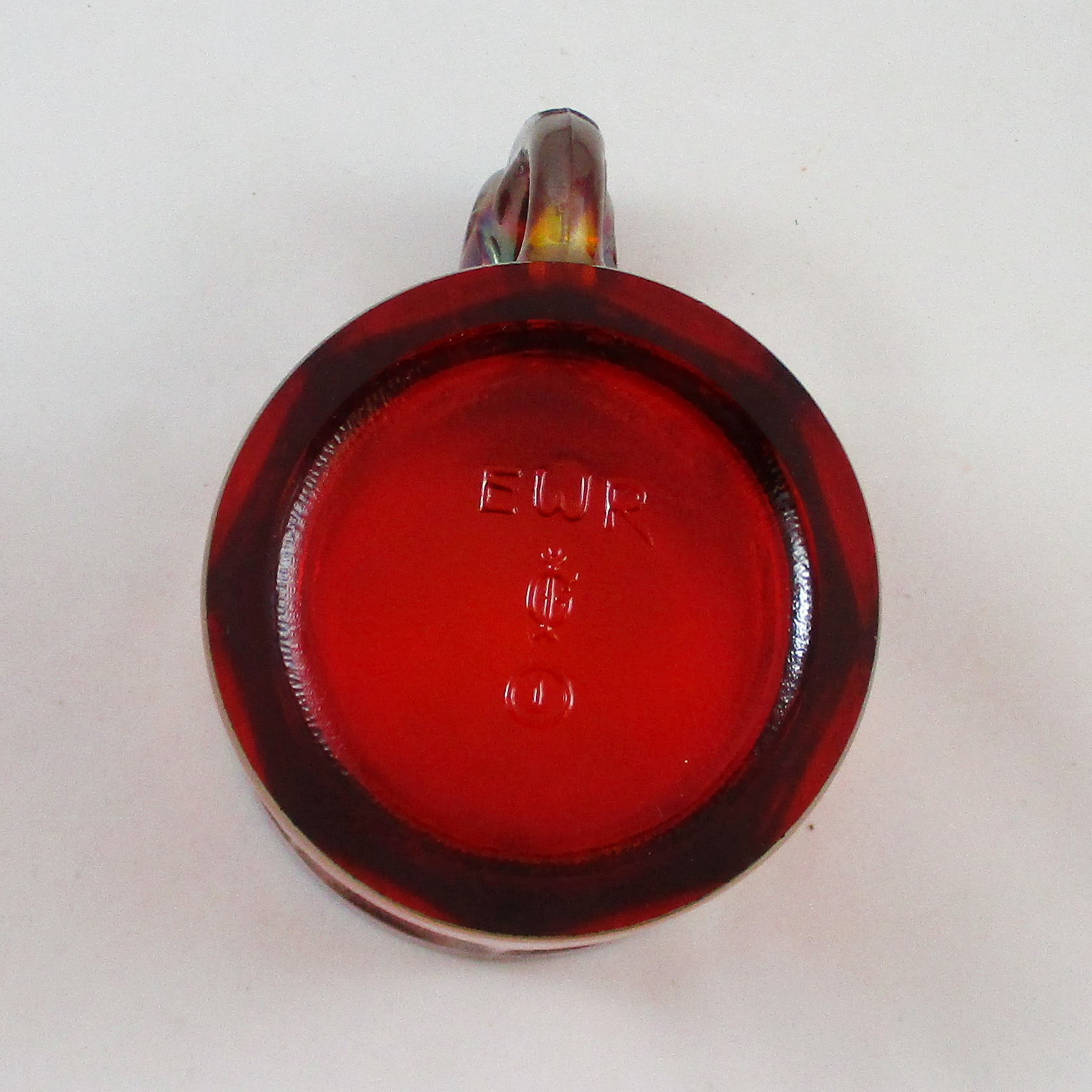 Imperial Ruby Red Storybook Nursery Rhyme Carnival Glass Mug – Carnival ...