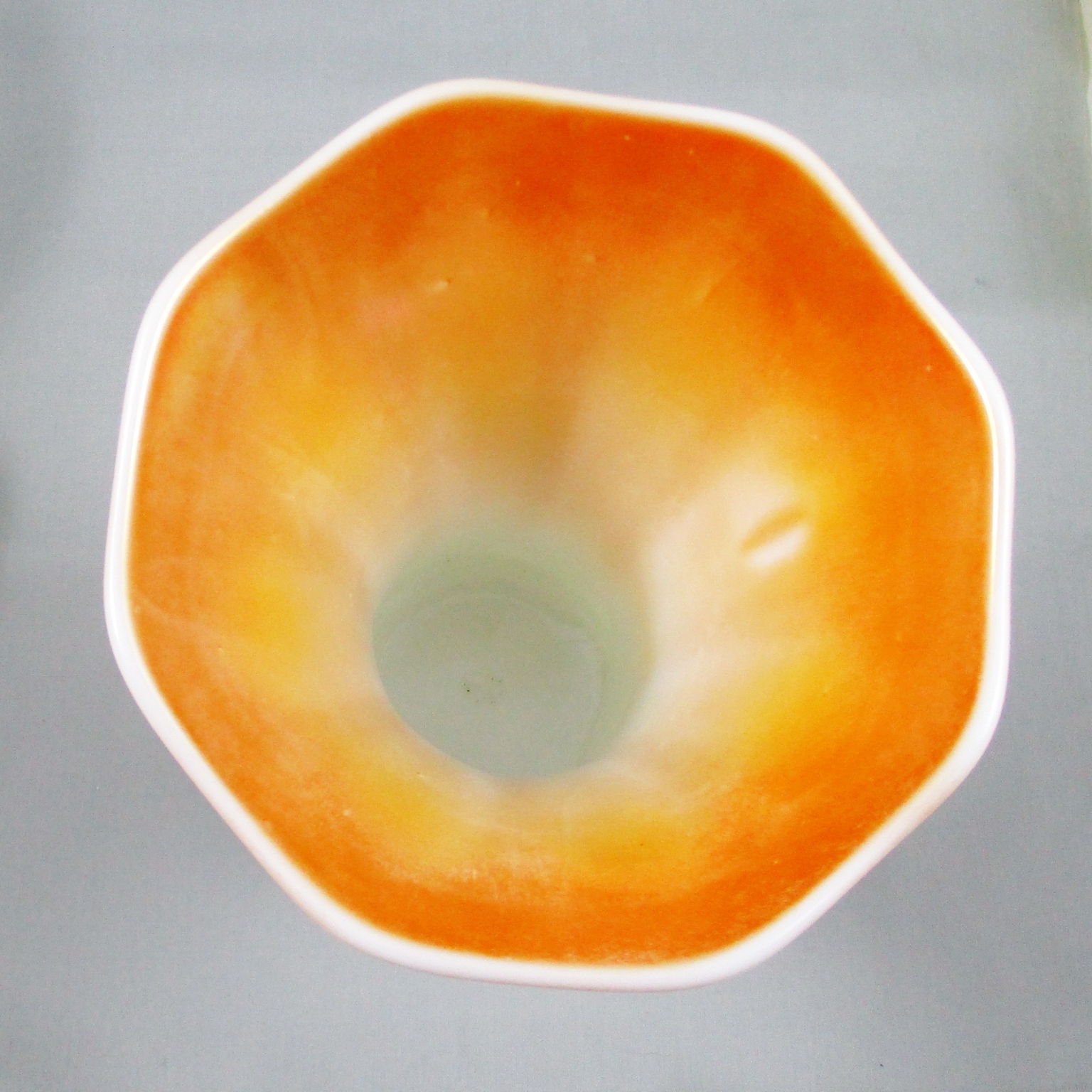 Antique Imperial Smooth Panel Marigold on Milk Glass Carnival Glass ...