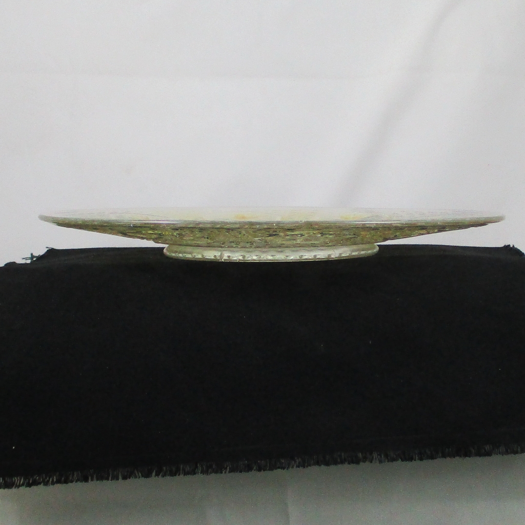 Antique Imperial Star Medallion Clambroth Carnival Glass Plate ...