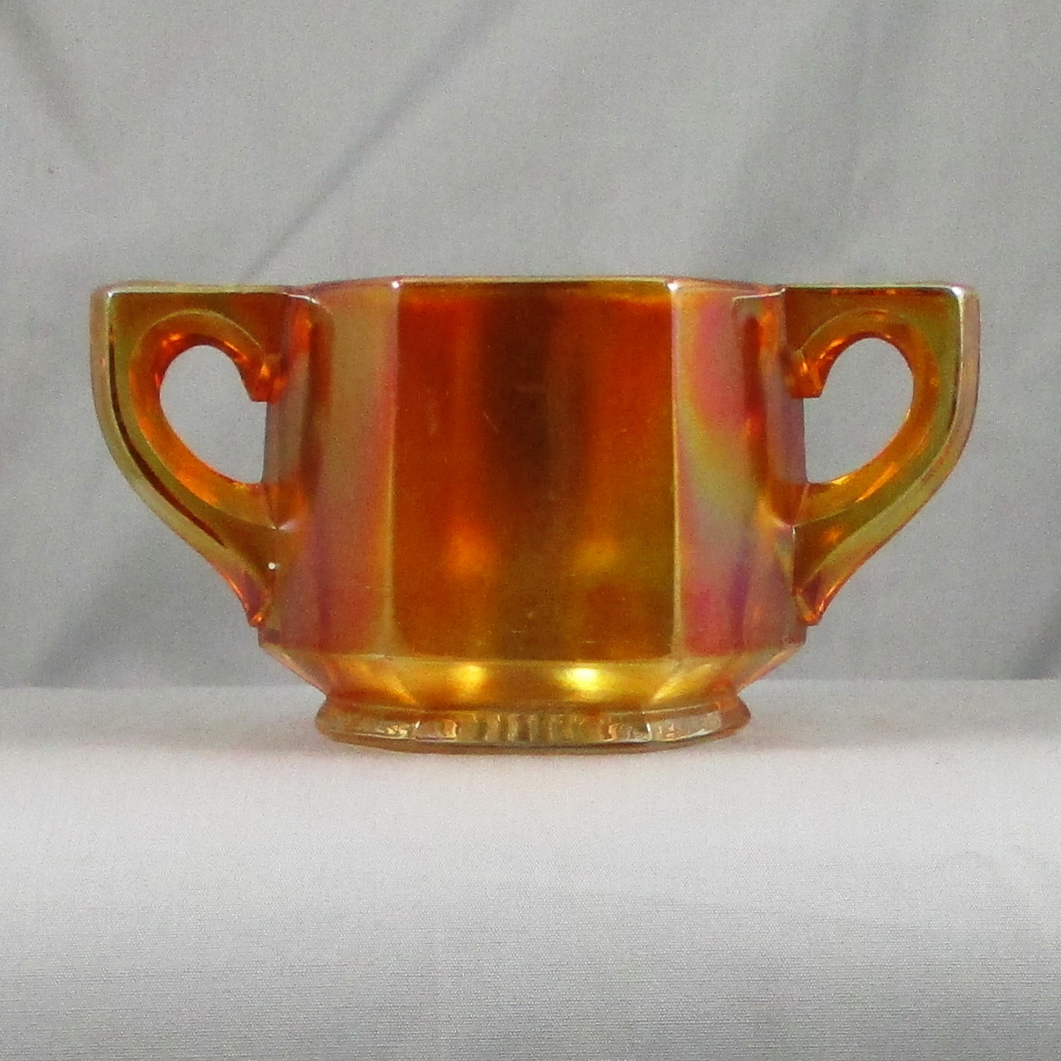 Antique Indiana #165 aka Peerless Colonial Marigold Carnival Glass Breakfast Set – Carnival Glass